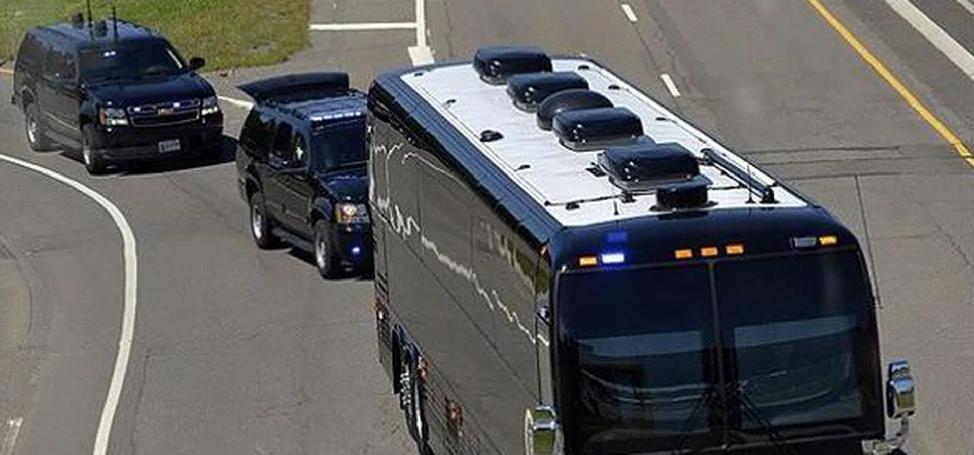 Ground Force One-автобусът за $1.1 млн. на американския президент ...