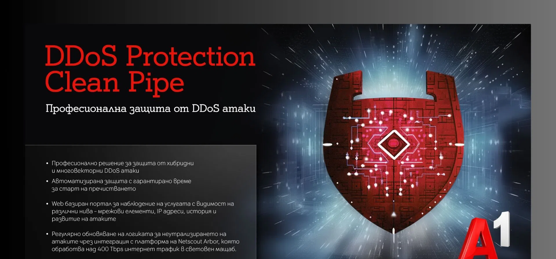 A1 предлага професионално решение за защита от DDoS атаки | Profit.bg