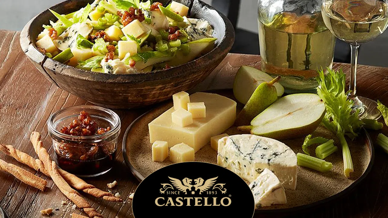 Плато със сирена Castello® и круши Превърни всяко хранене в момент