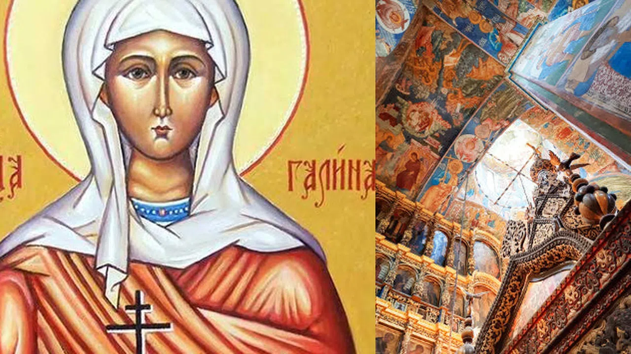 Днес почитаме Света Галина Великомъченица Новини Woman Bg
