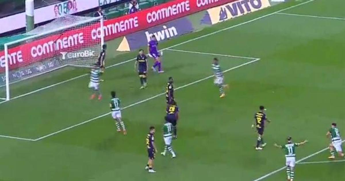 Esgaio estreia-se a marcar pelo Sporting (vídeo) | A Bola