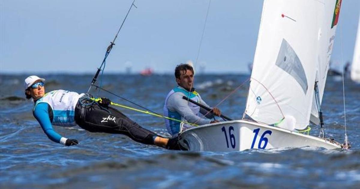 Classe 470 com lugar em Paris-2024 antes regata das medalhas | A Bola