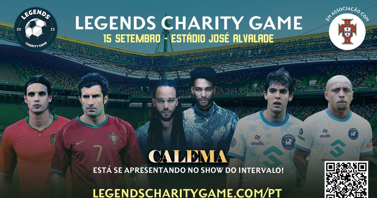 Alvalade vai ser palco do Legends Charity Game | A Bola