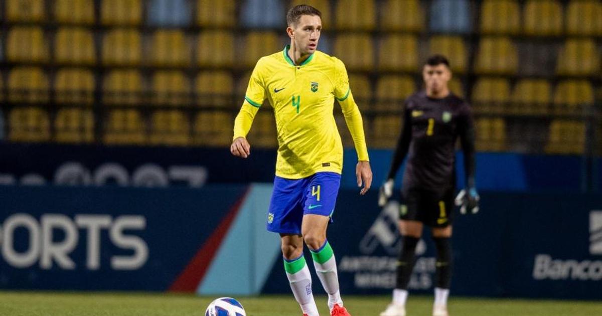 Arthur Chaves totalista pela seleção pré-Olímpica do Brasil nos Jogos ...
