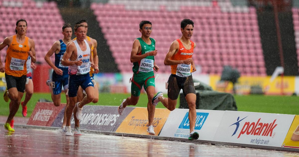 Tiago Jorge resiste à chuva e está a final dos 3000m | A Bola