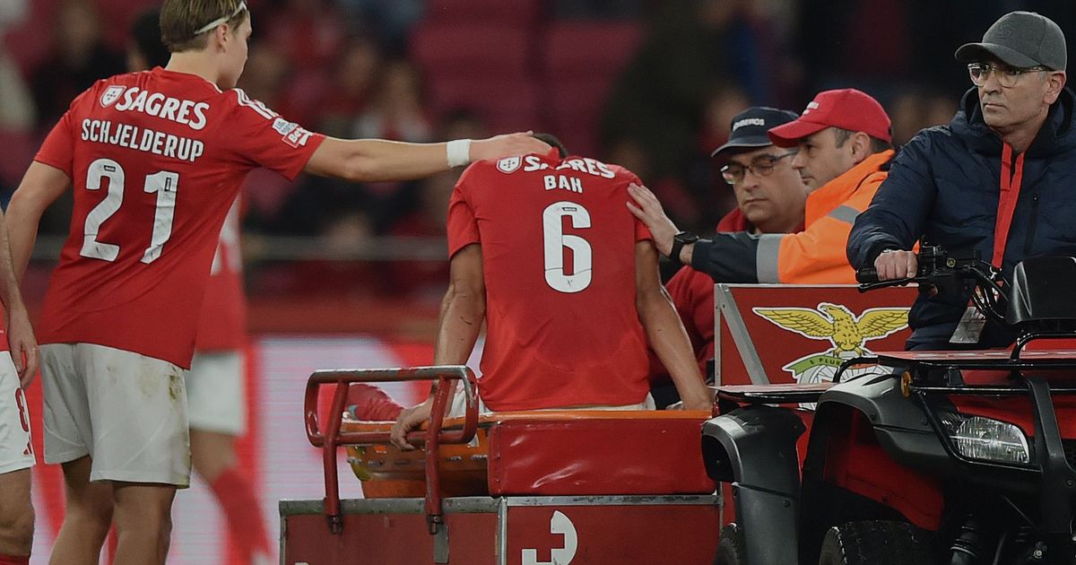Benfica esclarece lesões de Manu Silva e Bah: cenário não é animador ...