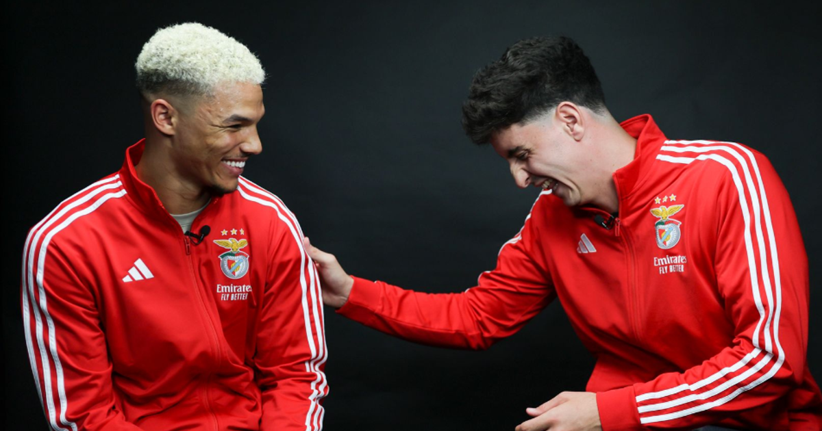 Benfica mostra Bah e Manu Silva à conversa: «Partilhamos a dor» | A Bola
