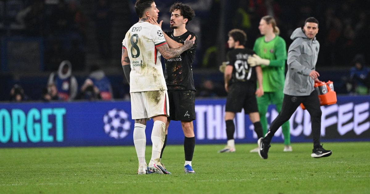 Enzo Fernández e Vitinha 'pegaram-se' no final do PSG-Chelsea (vídeo ...
