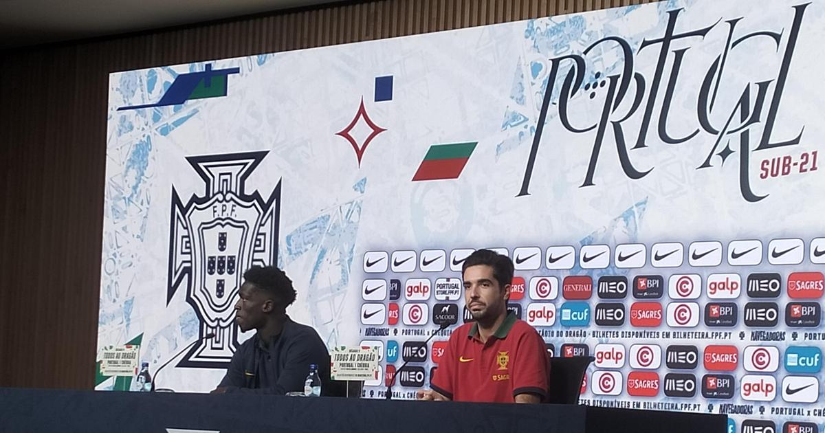 Chico Lamba (sub-21): «Quero mostrar que mereço estar aqui» | A Bola