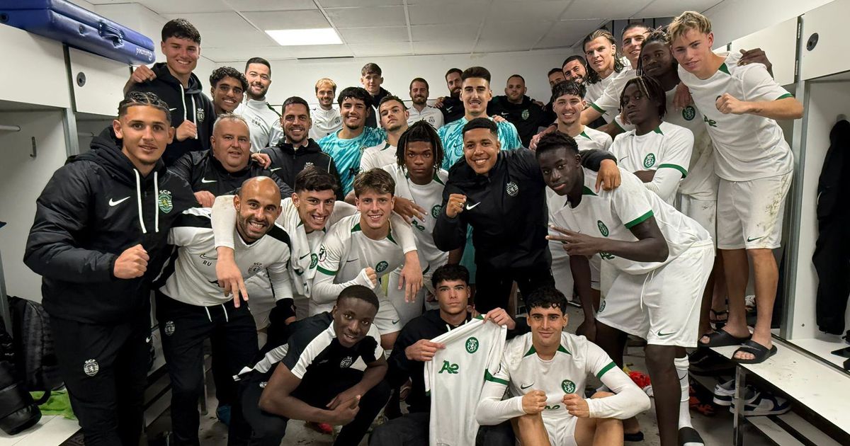 Sporting: equipa sub-23 festeja apuramento | A Bola