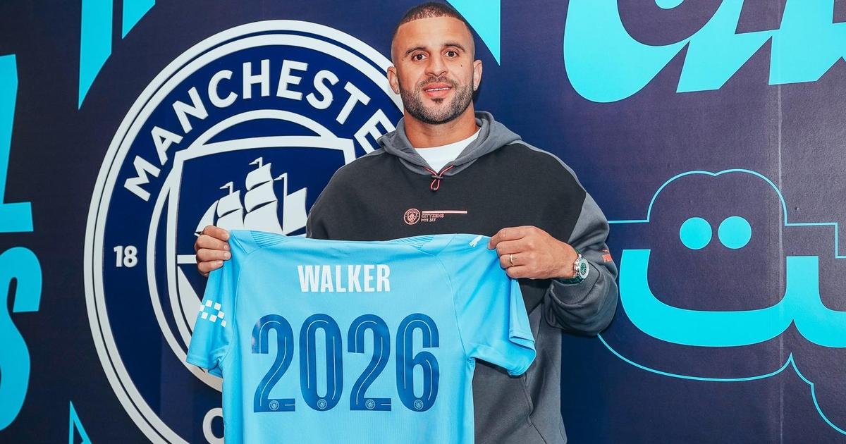 Kyle Walker renova com Manchester City até 2026 | A Bola