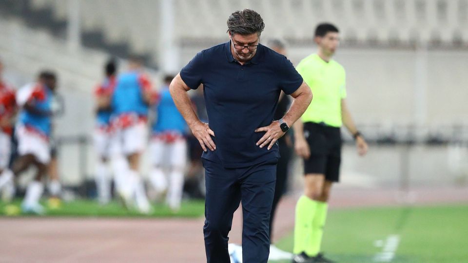 Rui Vitória e Renato Sanches derrotados na Superliga grega