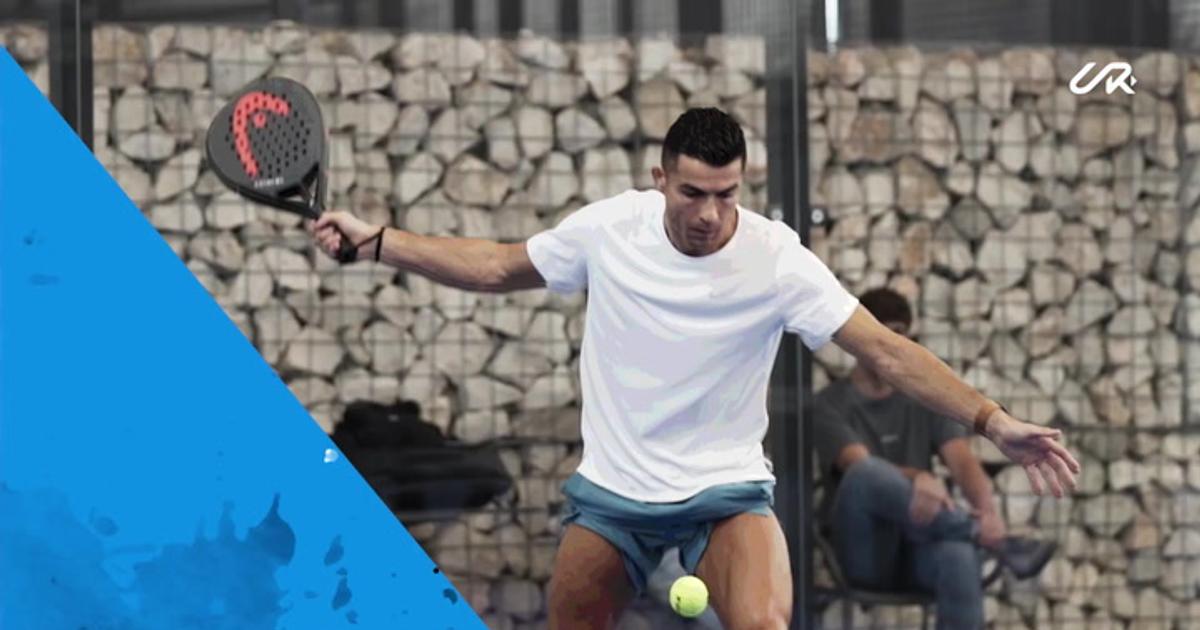 Cristiano Ronaldo defrontou o n.º 1 mundial de padel. Como se terá ...