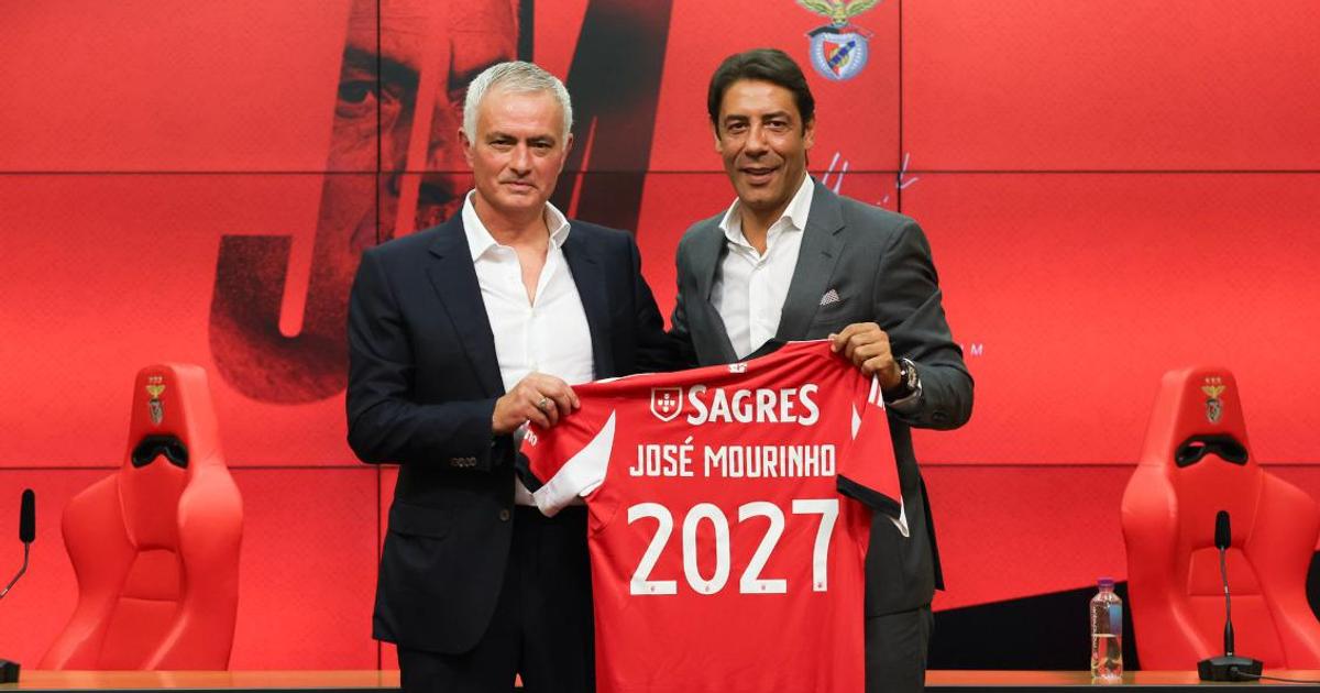 Tudo o que disse Mourinho na apresentação pelo Benfica | A Bola