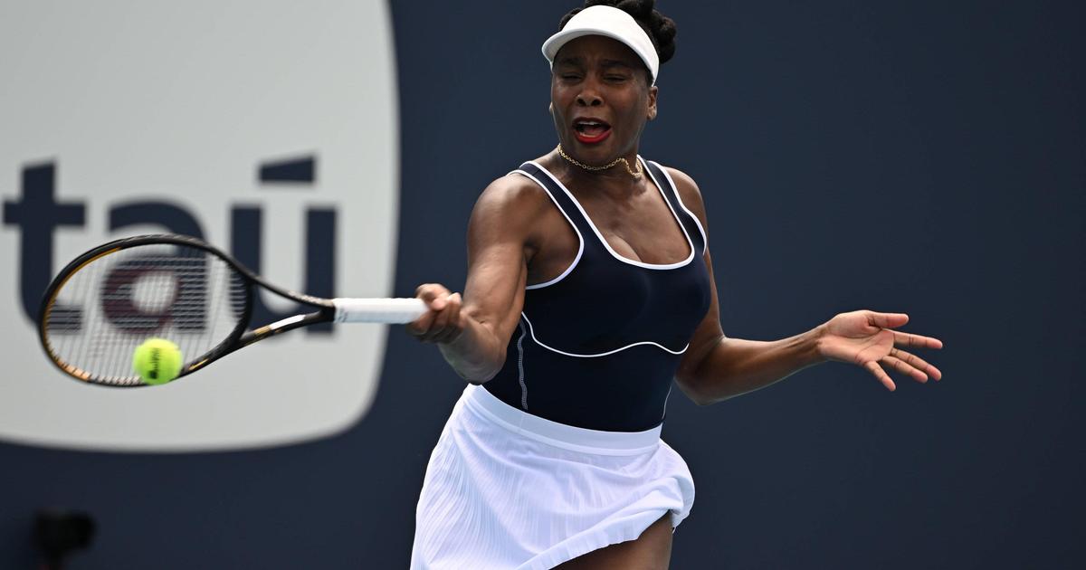 Aos 45 anos, Venus enfrenta adversária que ainda não tinha nascido ...