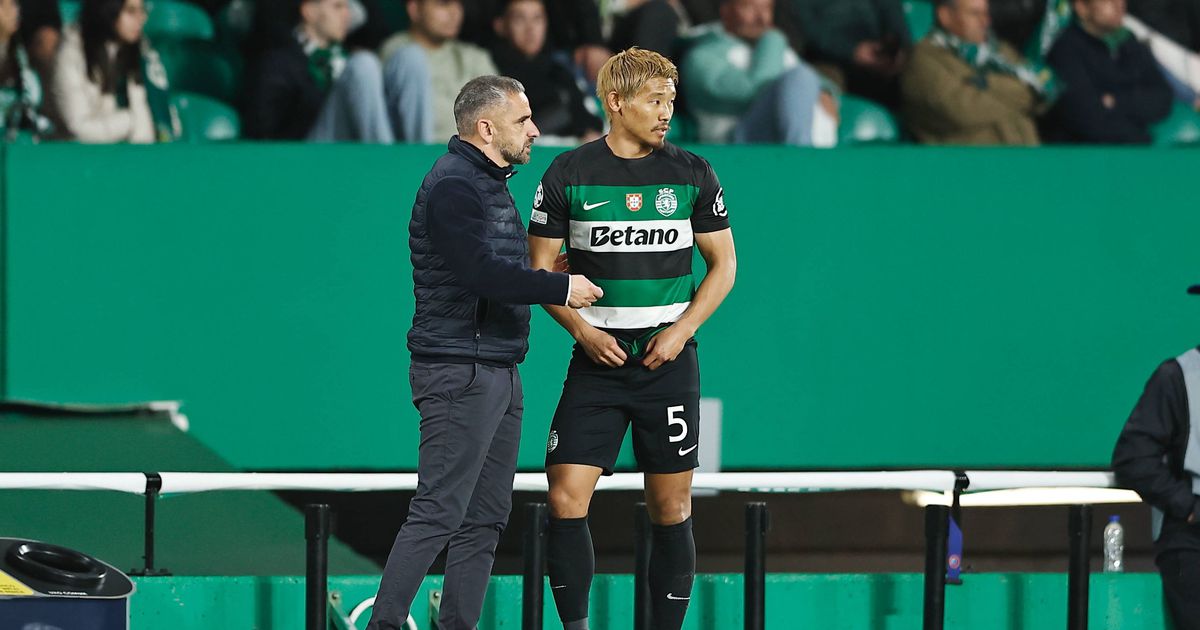 Rui Borges segura Morita no Sporting | A Bola