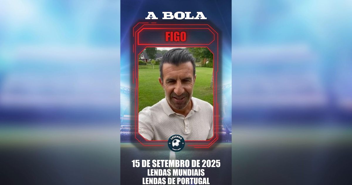 Figo deixa apelo para o Legends Charity Game | A Bola