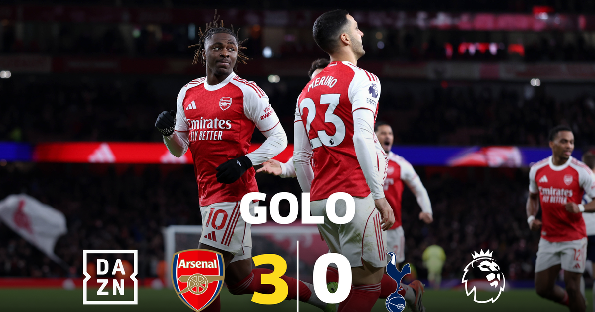 A segunda parte começou e o Arsenal marcou | A Bola