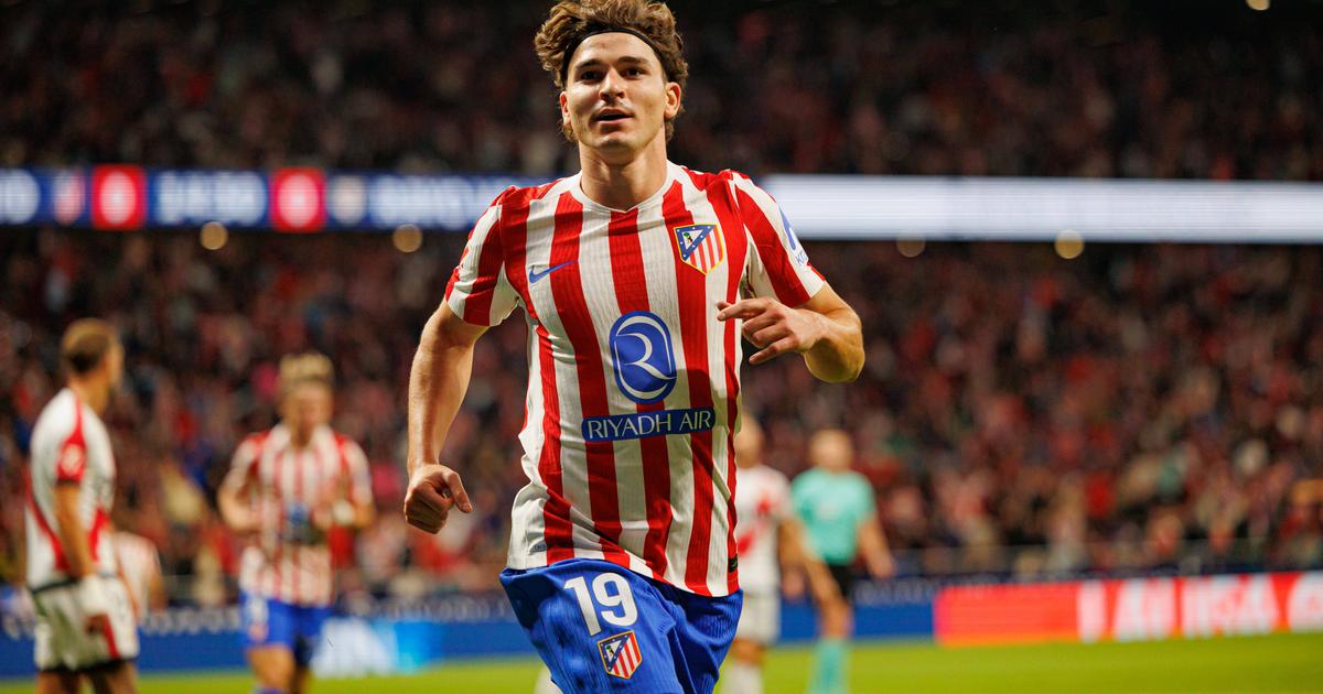 Simeone sobre Julian Álvarez depois do 'hat-trick': «É o melhor jogador ...