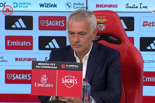 Benfica: reforço sem limitações no ensaio geral de Mourinho para o Rio ...