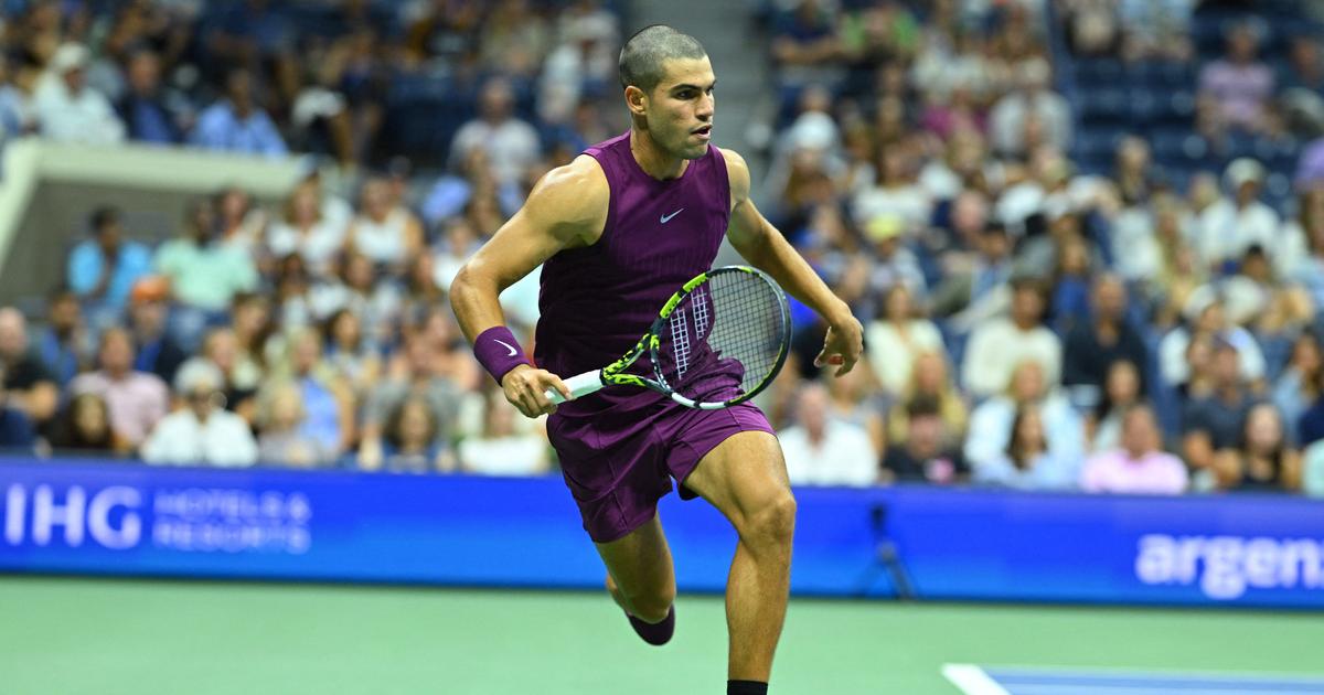 A explicação de Alcaraz para o surpreendente novo visual no US Open | A ...