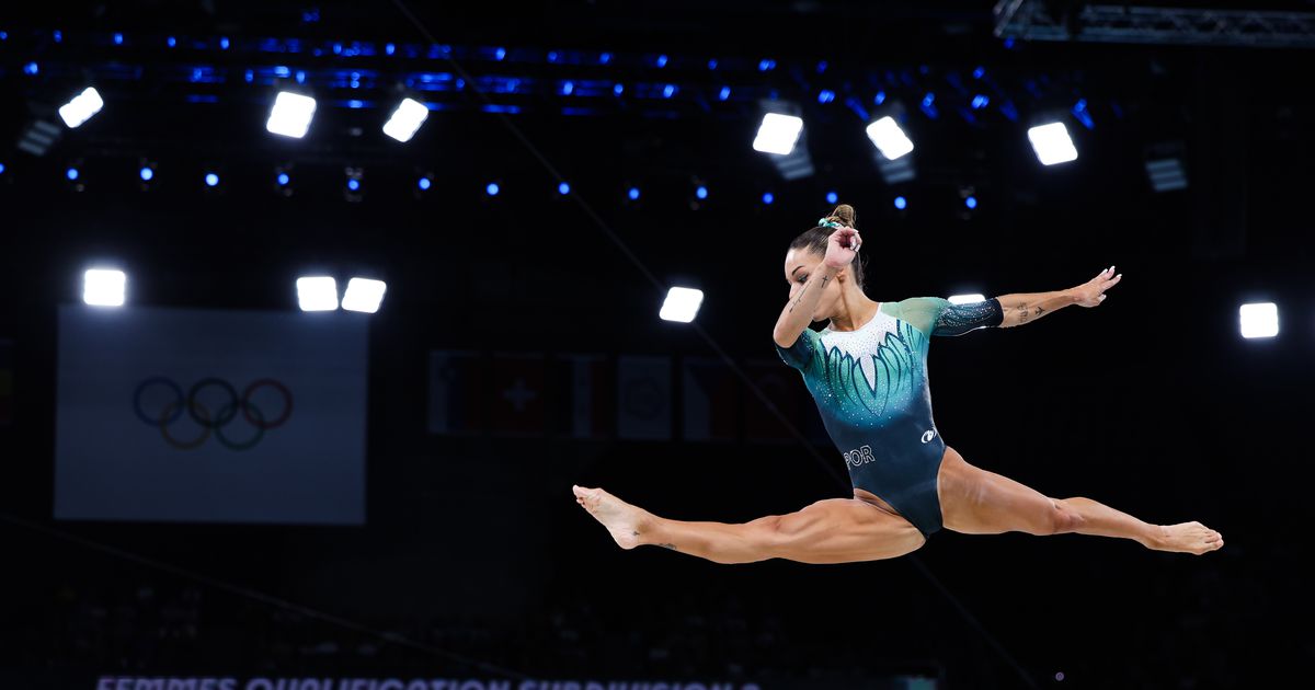 Confirmado! Filipa Martins na final de all-around com Biles e Rebeca ...