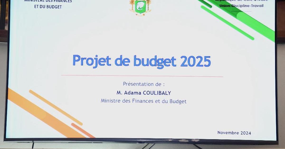 Budget de la Côte d’Ivoire : Voici l'analyse comparative 2024-2025 et ...