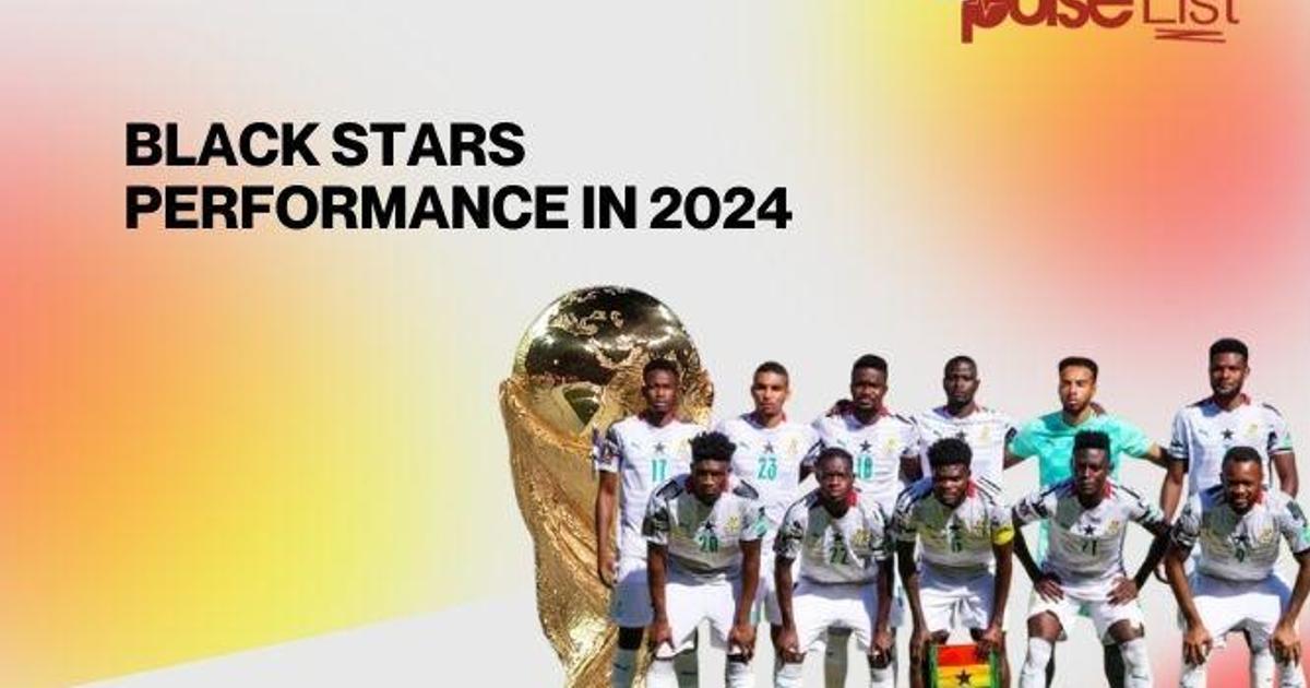 Black Stars performance in 2024 | Pulse Ghana