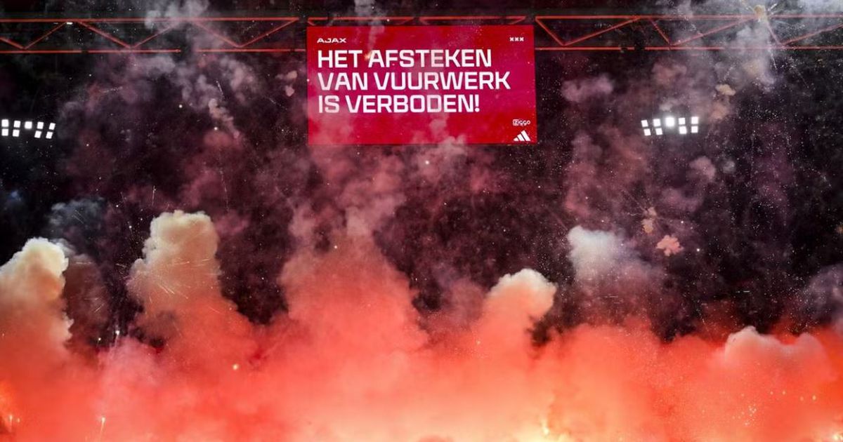 Ajax vs Groningen abandoned after dangerous pyrotechnic chaos at Johan ...