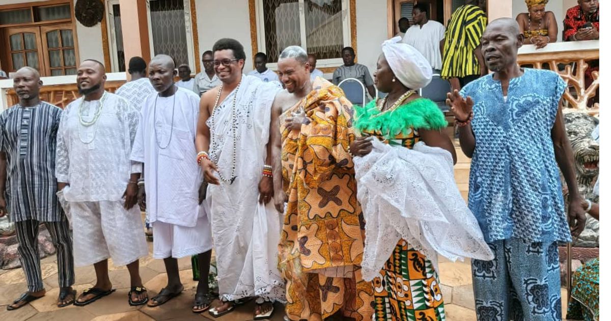 Annorwe Royal family installs Nii Sɛ Tetteh Djan as Regent Stool Father ...