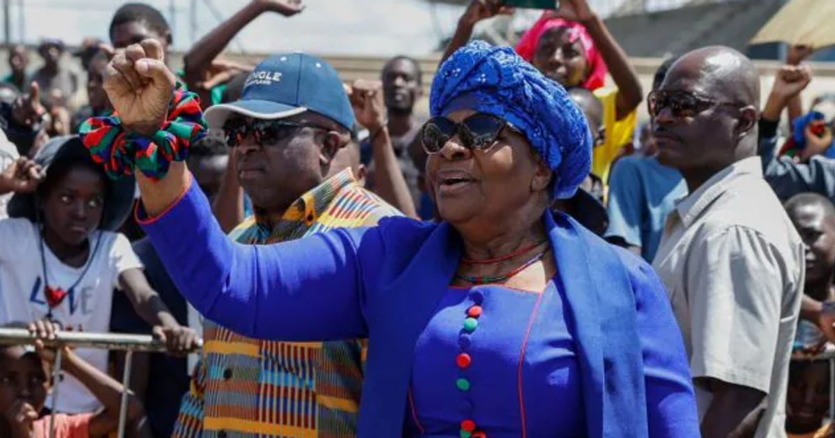 Netumbo Nandi-Ndaitwah makes history as Namibia's first female ...