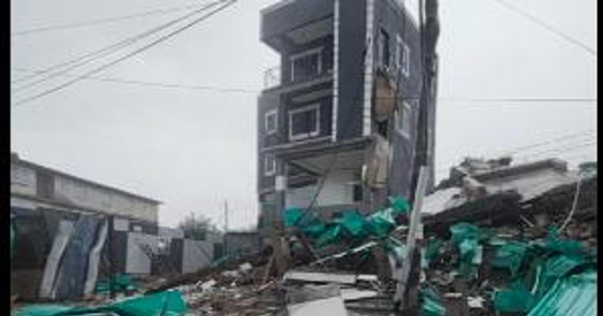 2 people rescued, 1 in critical condition as another building collapses ...