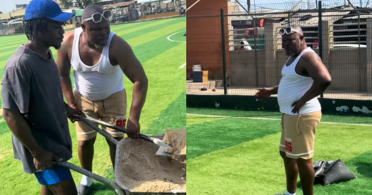 Bukom Banku and sons take over Bukom astroturf by force, start ...