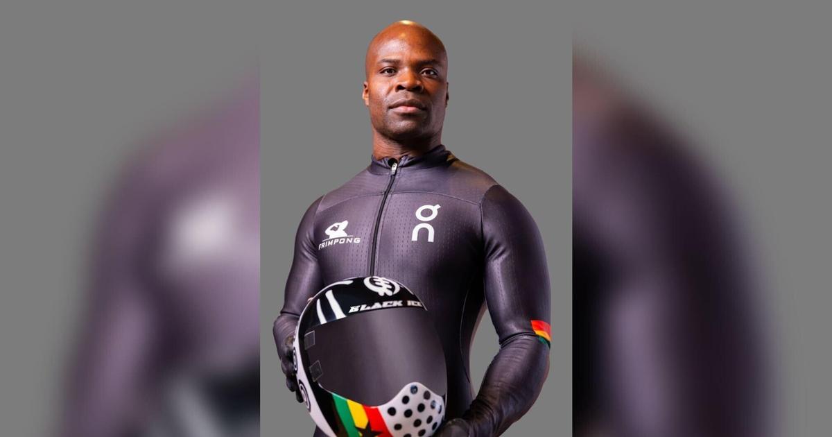 Akwasi Frimpong becomes first African to compete in 5 sliding World ...