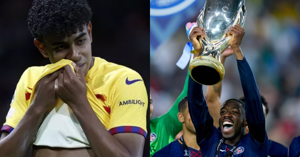 Ballon d'Or power rankings: Lamine Yamal left behind after Dembele wins ...