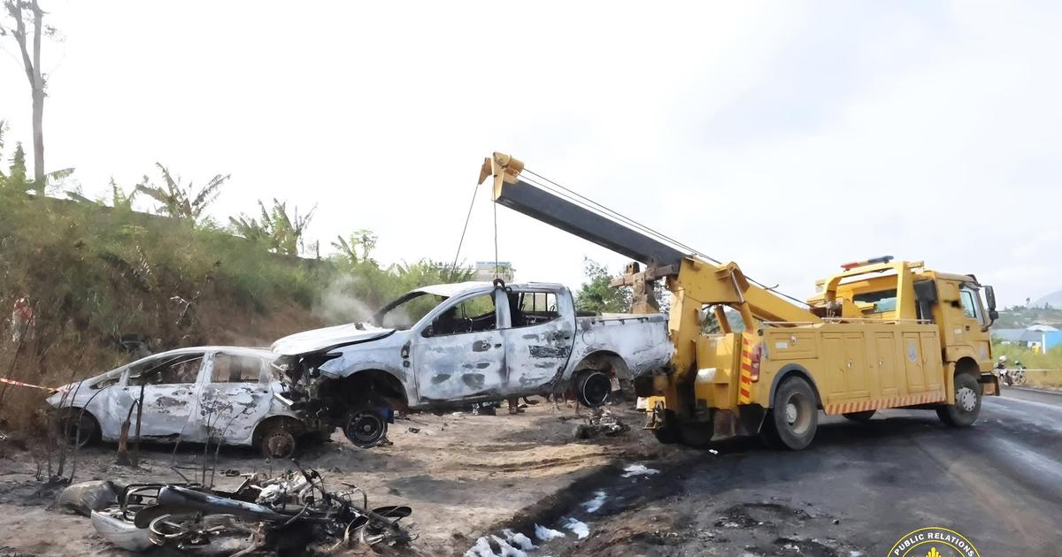 GNFS confirms 6 dead, 7 injured after fuel tanker fire on Accra–Nsawam ...