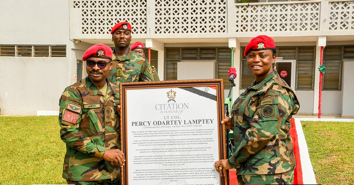 Lt Col Jacqueline Dela, Ghana's first female commanding officer makes ...