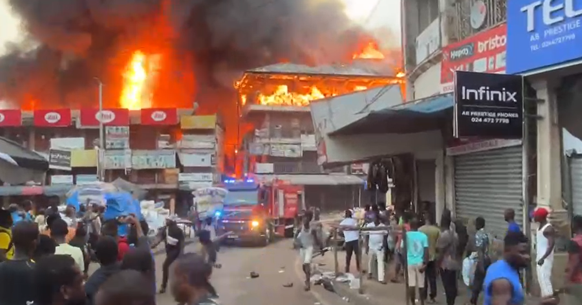 Affected Adum fire traders protest against evacuation directives from ...