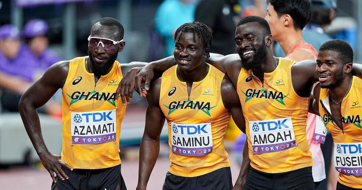 Ghana’s relay team narrowly miss medal at World Athletics Championships ...