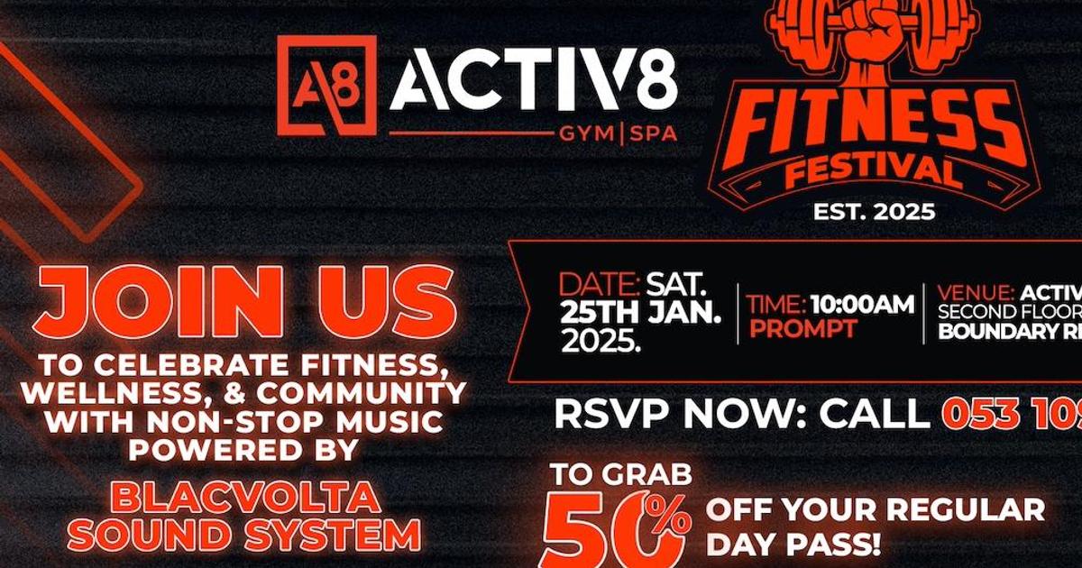 Get Ready to Move: The ACTIV8 Fitness Festival Is Here! | Pulse Ghana