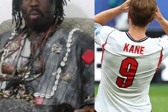 Fetish priest Kwaku Bonsam performs rituals to ‘free’ Harry Kane after ...