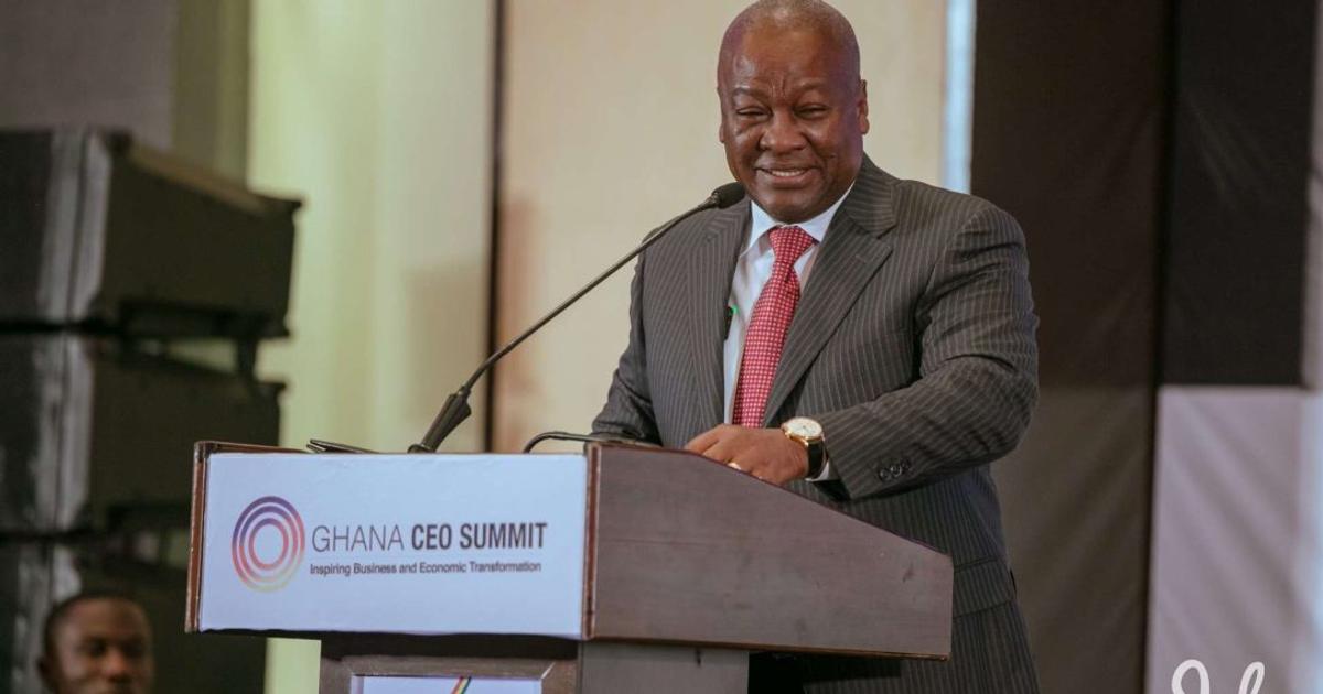 President Mahama outlines 8-pillar plan to 'reset' Ghana's economy ...