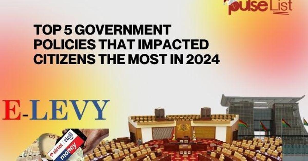 Top 5 government policies that impacted citizens the most in 2024 ...