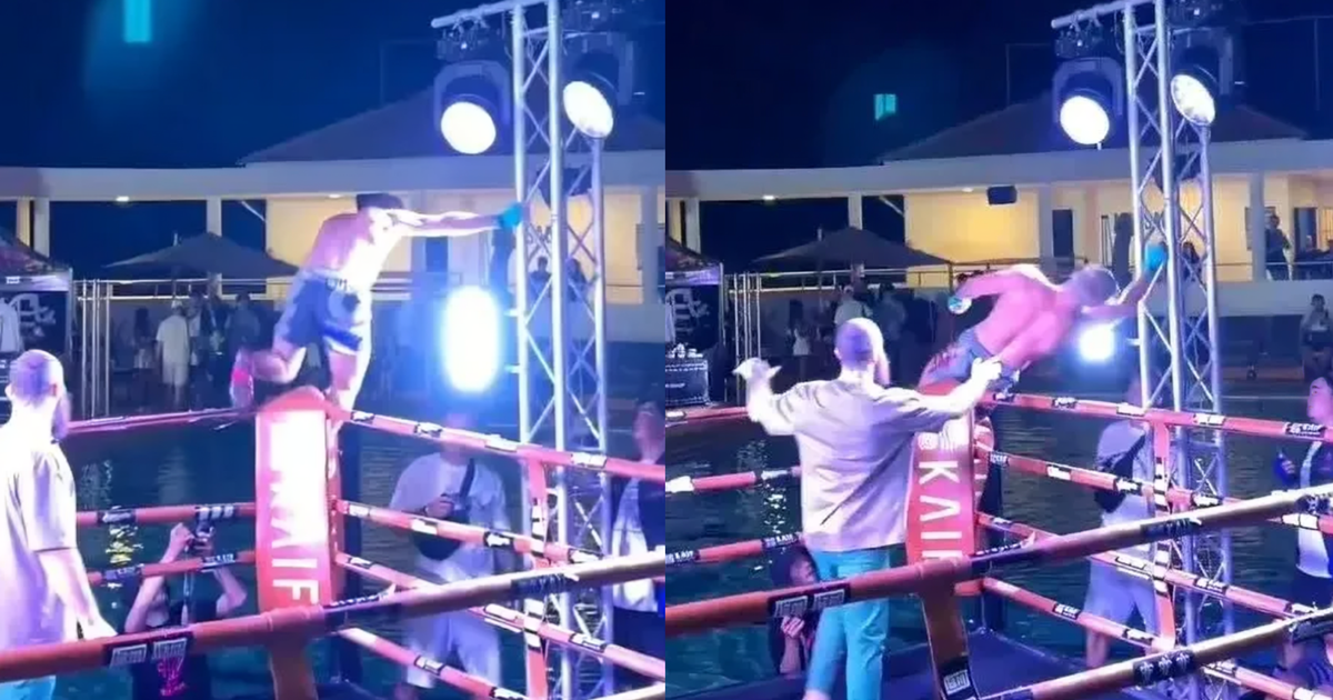 Boxer who smoked weed before bout gets electric shock while celebrating ...