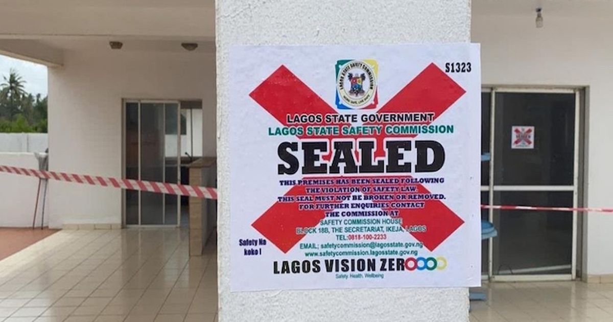 Lagos Safety Commission seals Lekki malls and Ikeja hotels; see full ...