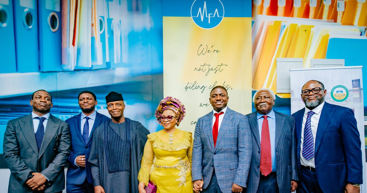 Former Vice President Osinbajo Commissions Alakija's State-of-the-Art Medical Research Hospital ...