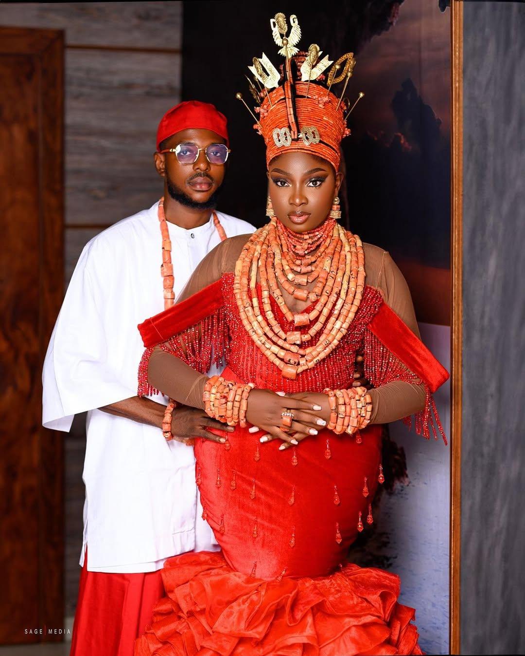 Edo Traditional Wedding Attire 60 Photos Astyledwedding