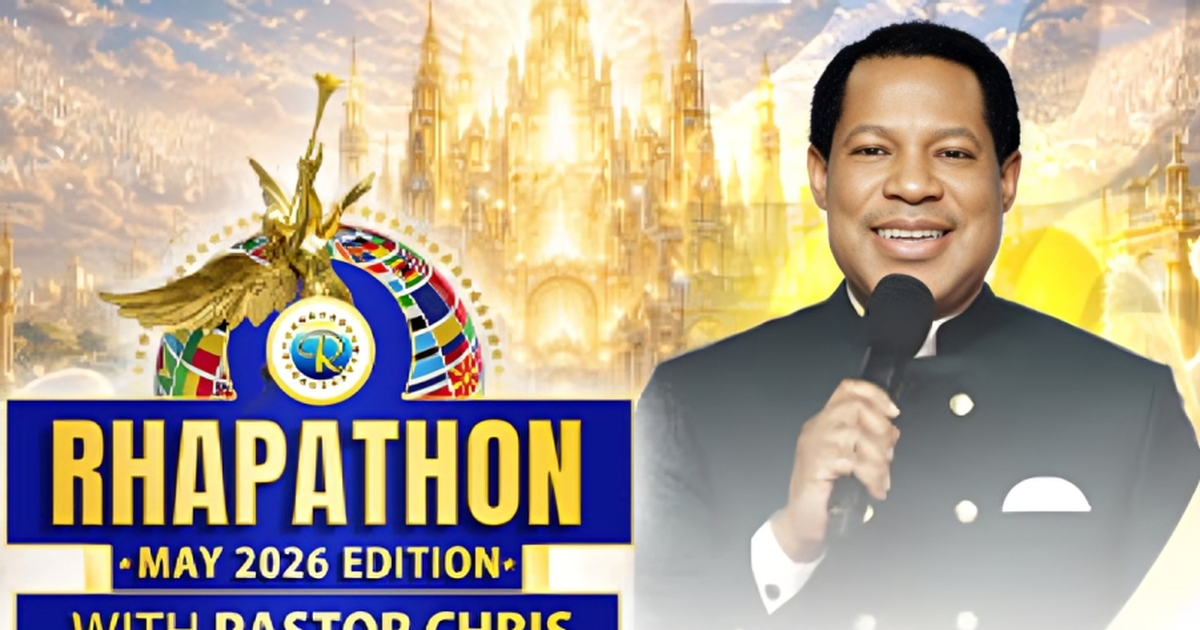 Global Rhapathon 2026 with Pastor Chris set to ignite the race to reach ...