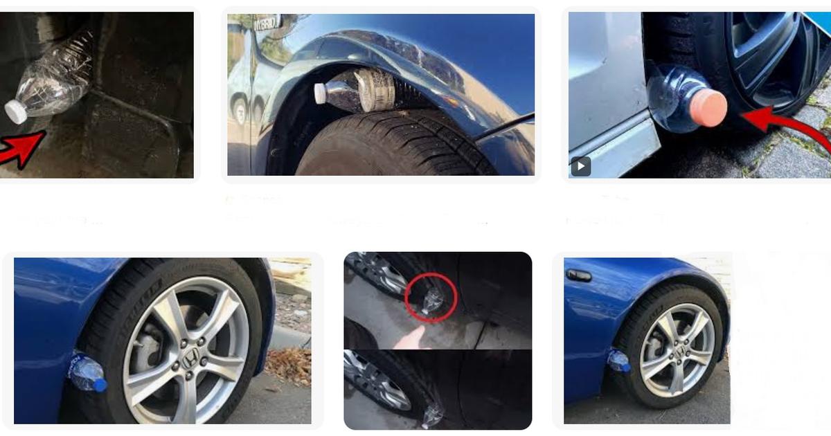 Why Are People Putting Plastic Bottles on Their Tyres? | Pulse Nigeria