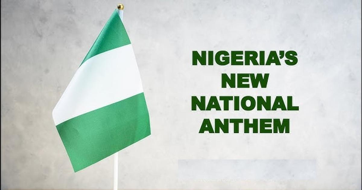 The New National Anthem: 'Nigeria, We Hail Thee' Full Lyrics | Pulse ...